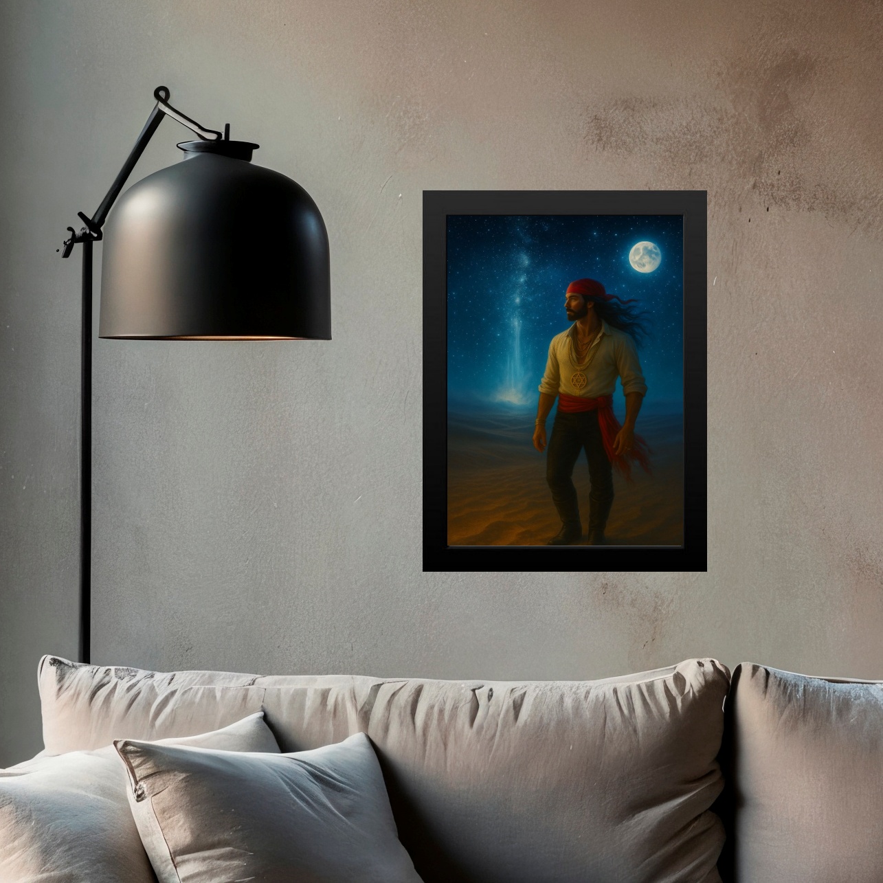 Quadro Cigano Wladimir Lua Cheia - Quadros Online