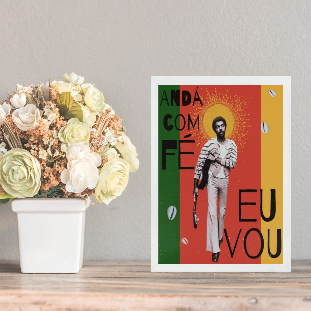 Quadro Gilberto - Andá Com Fé Eu Vou - Quadros Online